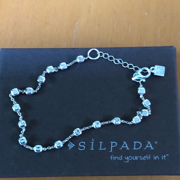 Silpada | Jewelry | Silpada Sterling Silver Bracelet | Poshmark
